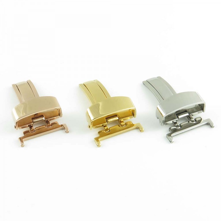 Single Fold Butterfly Deployant Clasp | StrapsCo