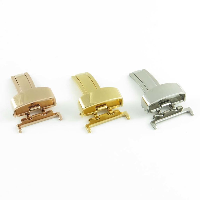 Single Fold Butterfly Deployant Clasp | StrapsCo