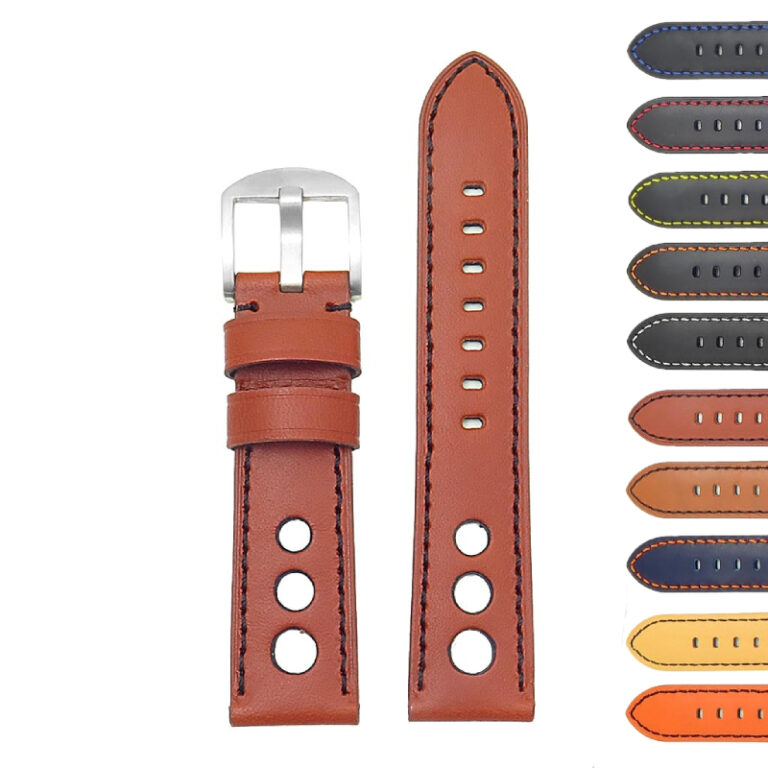 M5 Leather Rally Strap By DASSARI | StrapsCo
