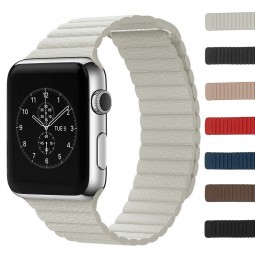 Apple Watch Leather Loop Strap | StrapsCo