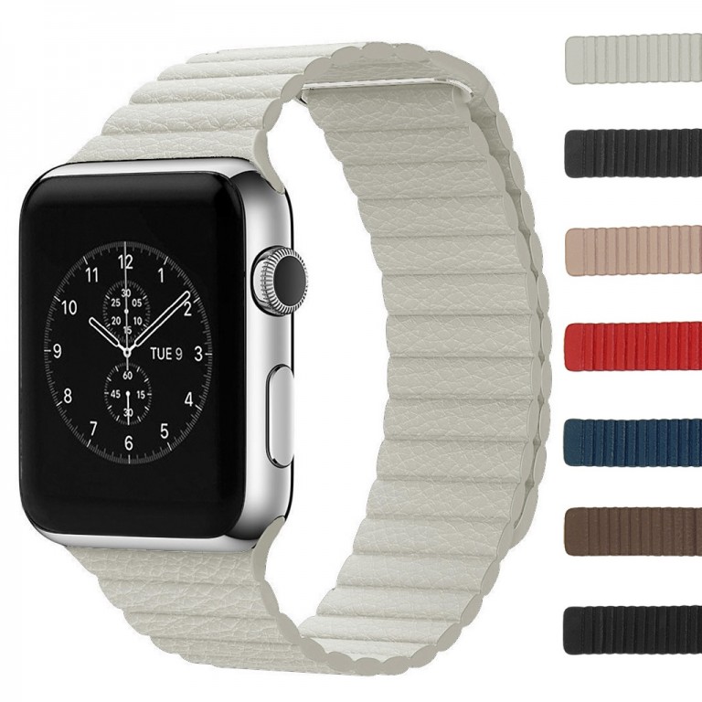 Apple Watch Leather Loop Strap | StrapsCo