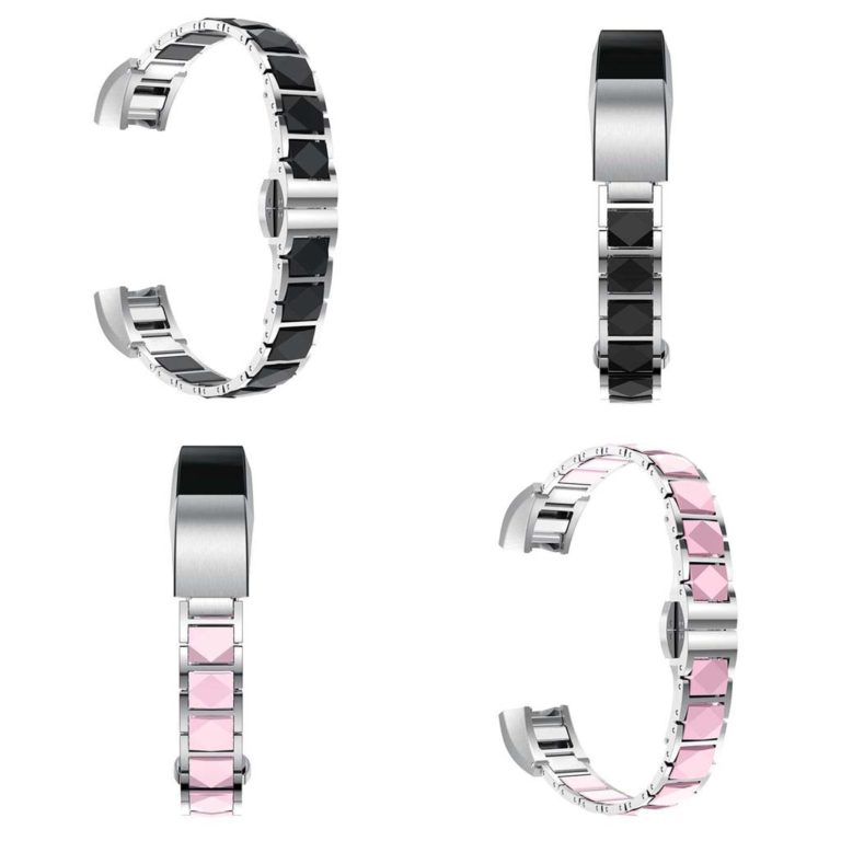 Ceramic and Stainless Steel Bracelet For Fitbit Alta & Alta HR | StrapsCo