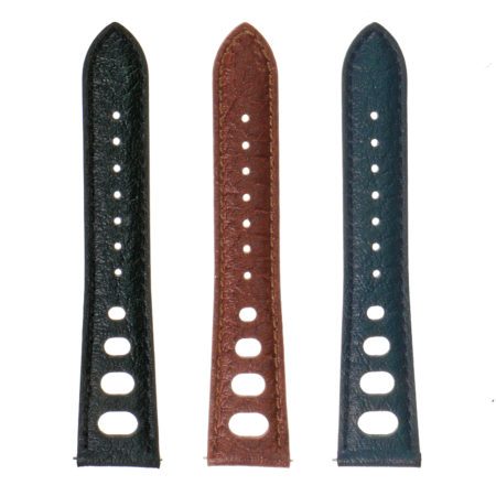 Vintage Leather Rally Strap Quick Release By DASSARI | StrapsCo