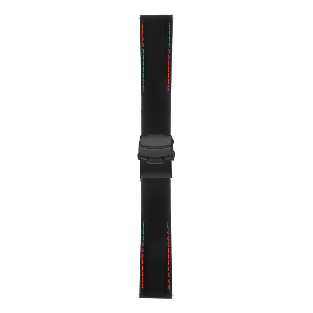 Stitched Rubber Strap with Clasp For Fitbit Versa 3 | StrapsCo