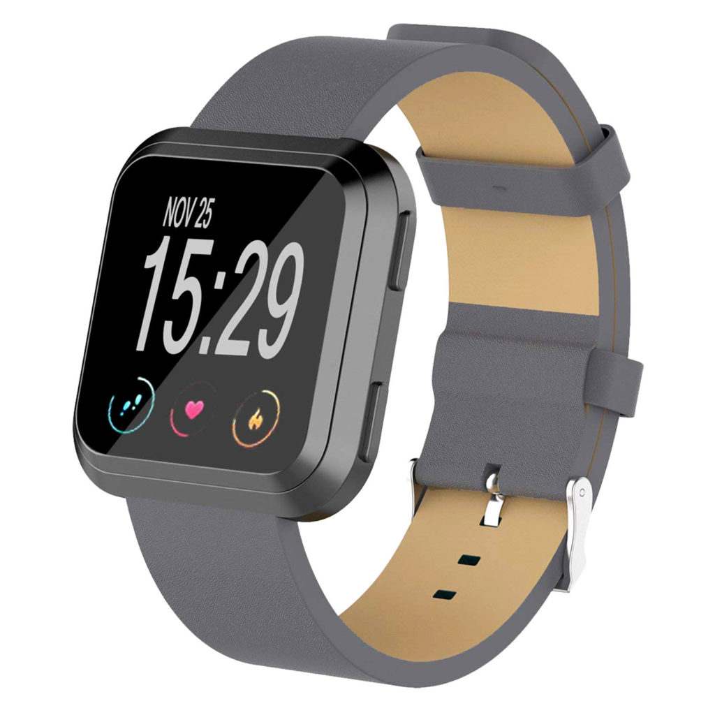 Everyday Leather Strap For Fitbit Versa & Versa 2 | StrapsCo