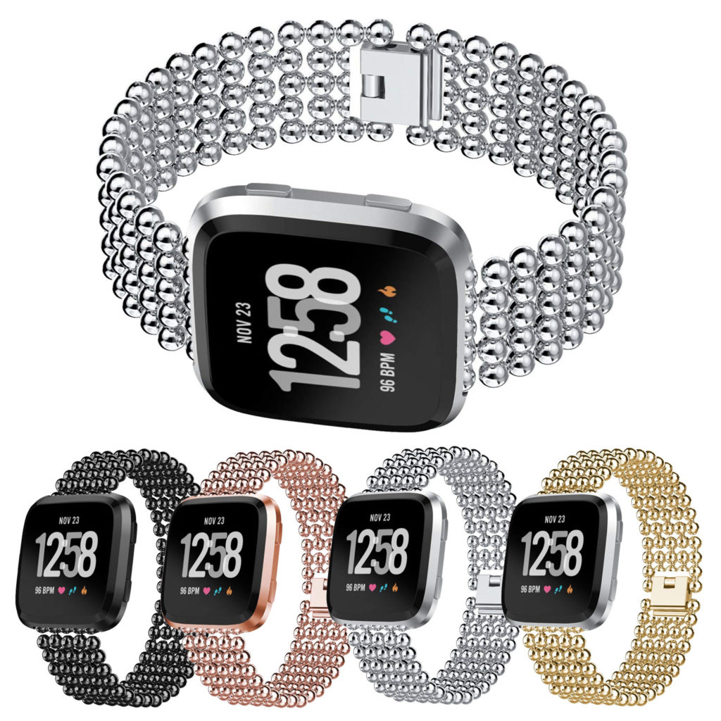 Ball Link Bracelet For Fitbit Versa & Versa 2 | StrapsCo