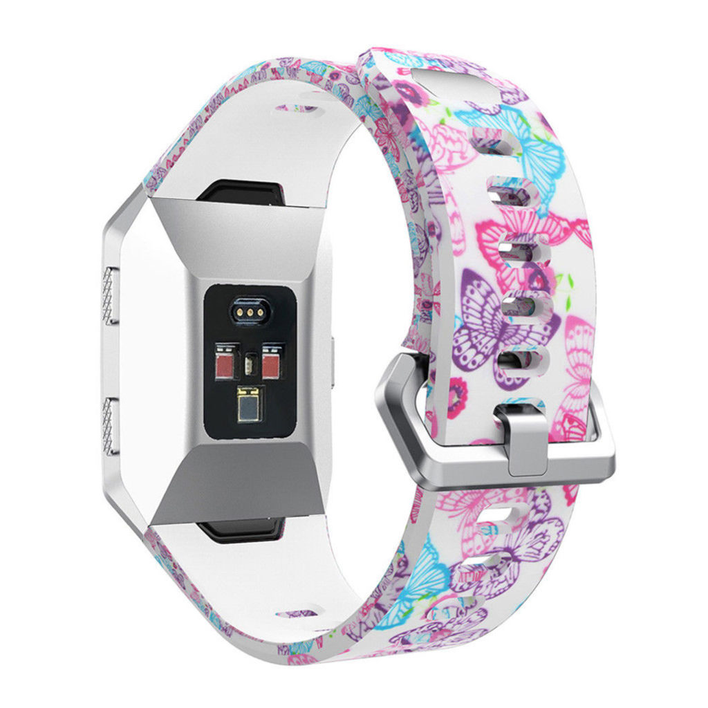 Patterned Rubber Strap For Fitbit Ionic | StrapsCo