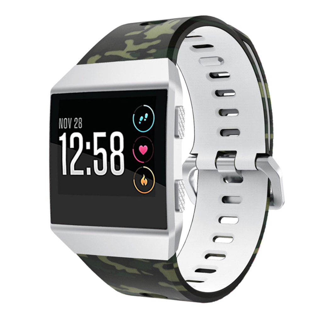 Patterned Rubber Strap for Fitbit Ionic | StrapsCo
