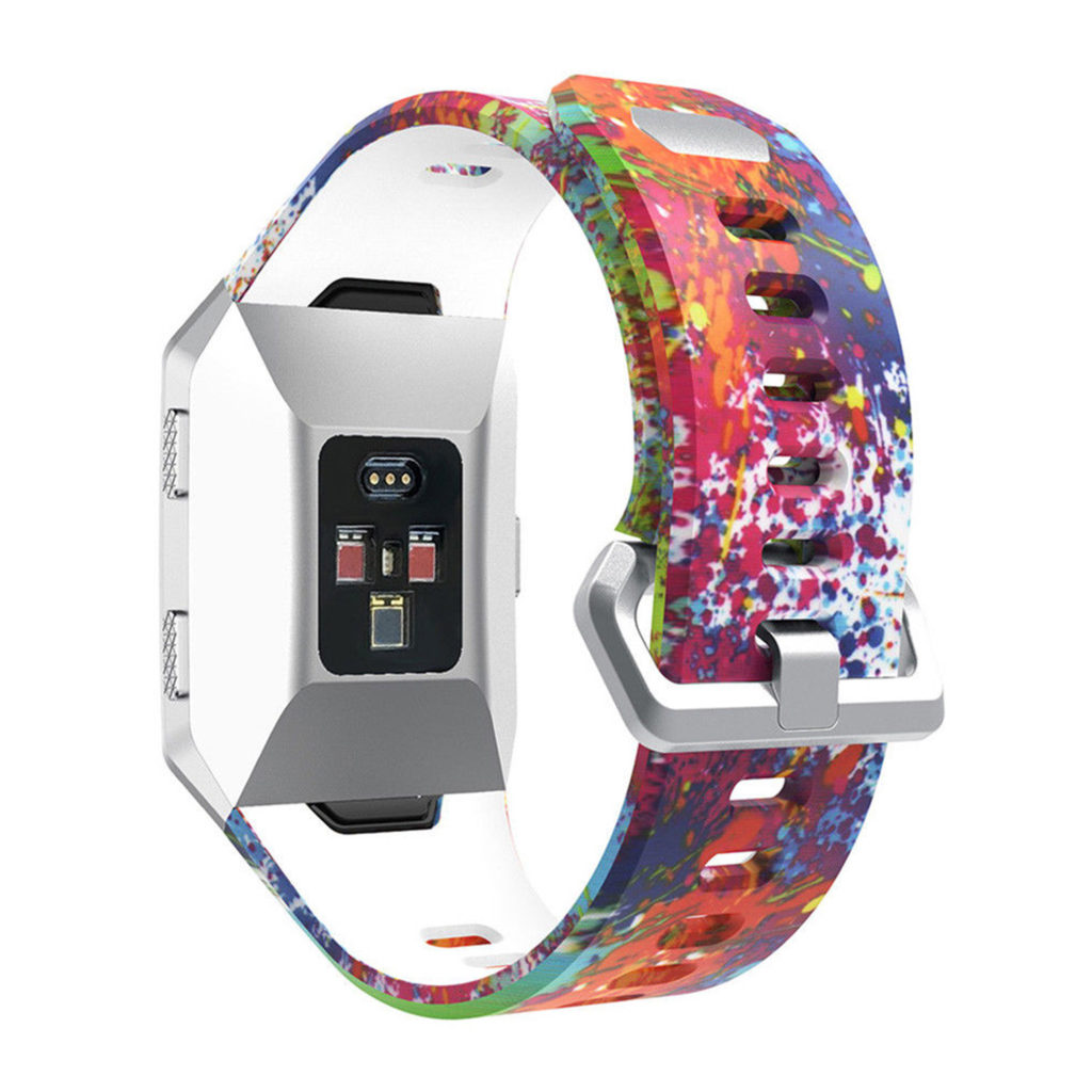 Patterned Rubber Strap For Fitbit Ionic | StrapsCo