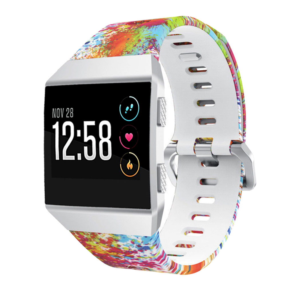 Patterned Rubber Strap for Fitbit Ionic | StrapsCo