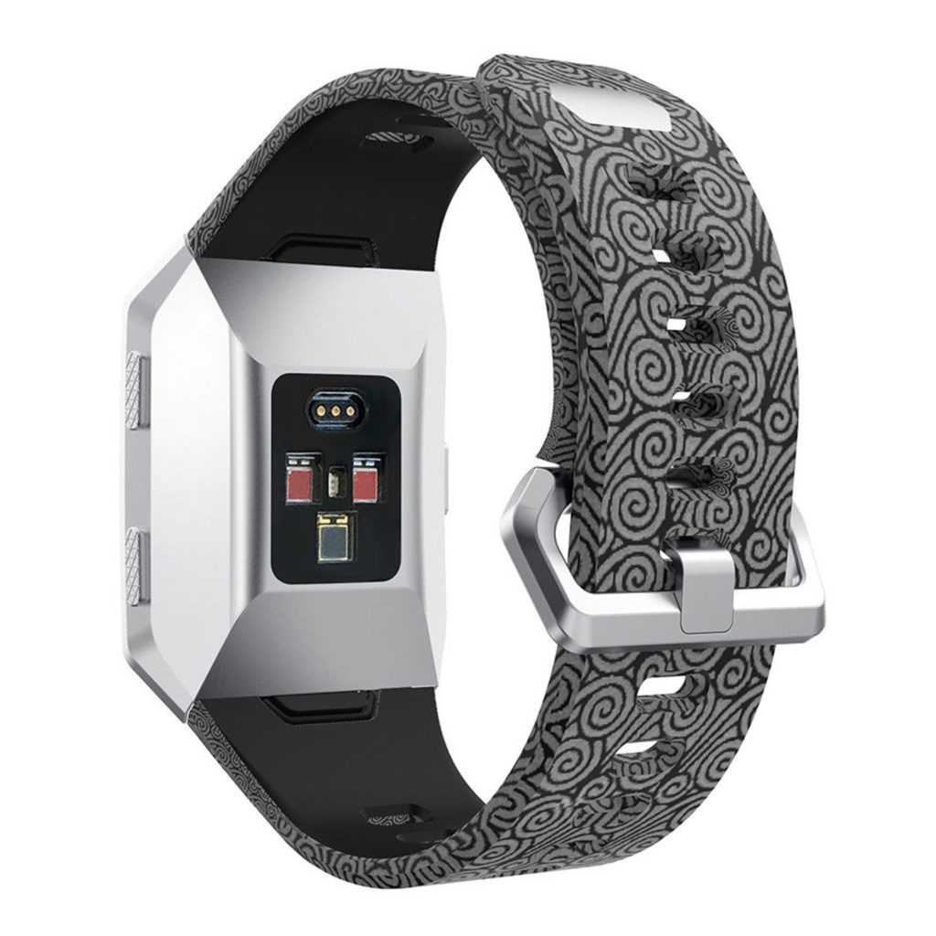 Patterned Rubber Strap For Fitbit Ionic | StrapsCo