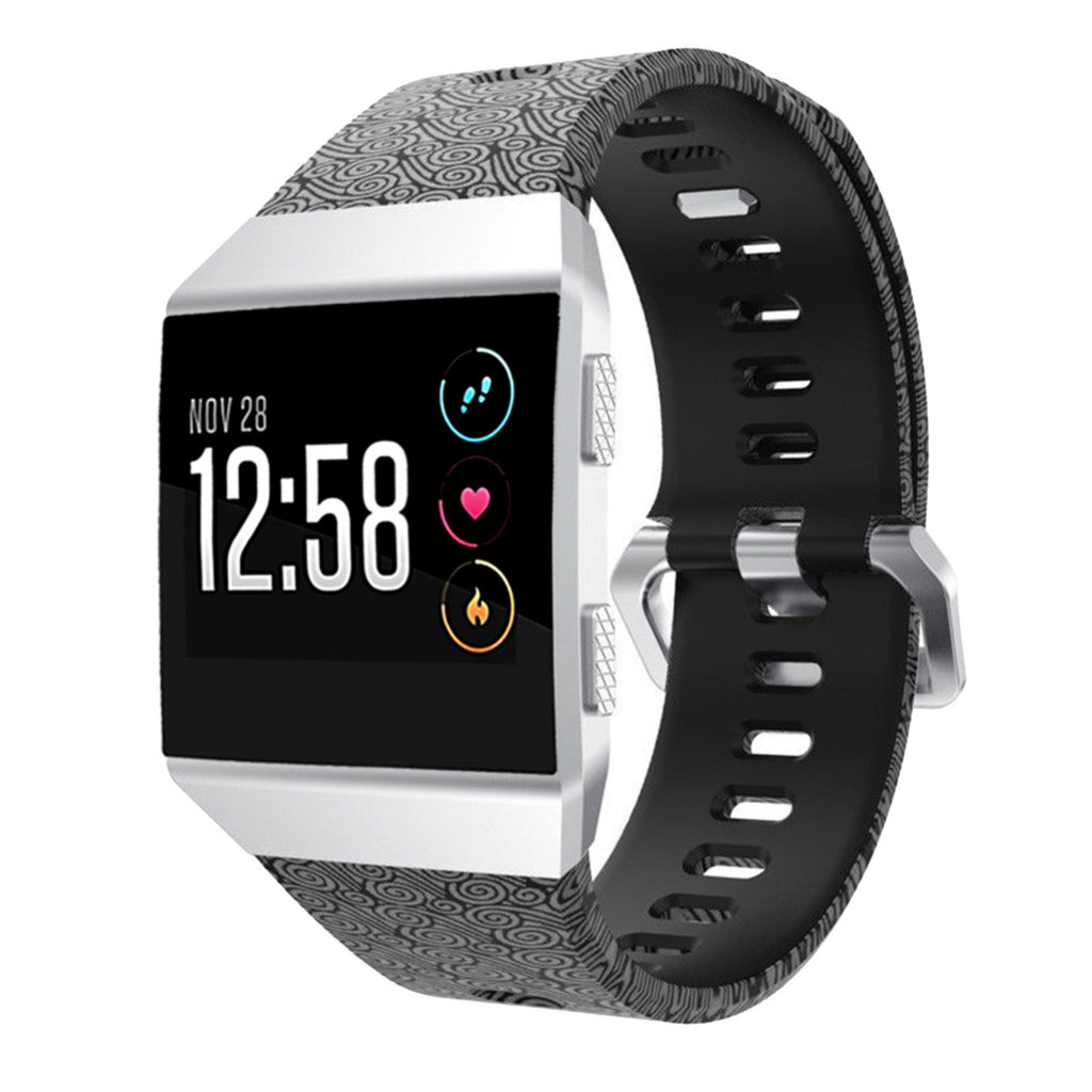 Patterned Rubber Strap for Fitbit Ionic | StrapsCo