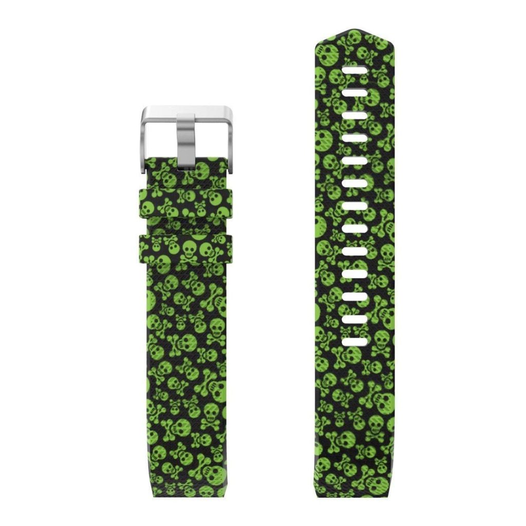 Patterned Rubber Strap For Fitbit Charge 2 | StrapsCo