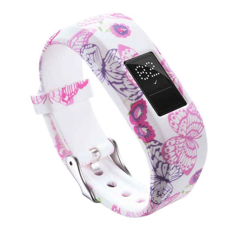 Patterned Rubber Strap for Garmin Vivofit 3 / Jr / Jr 2 | StrapsCo