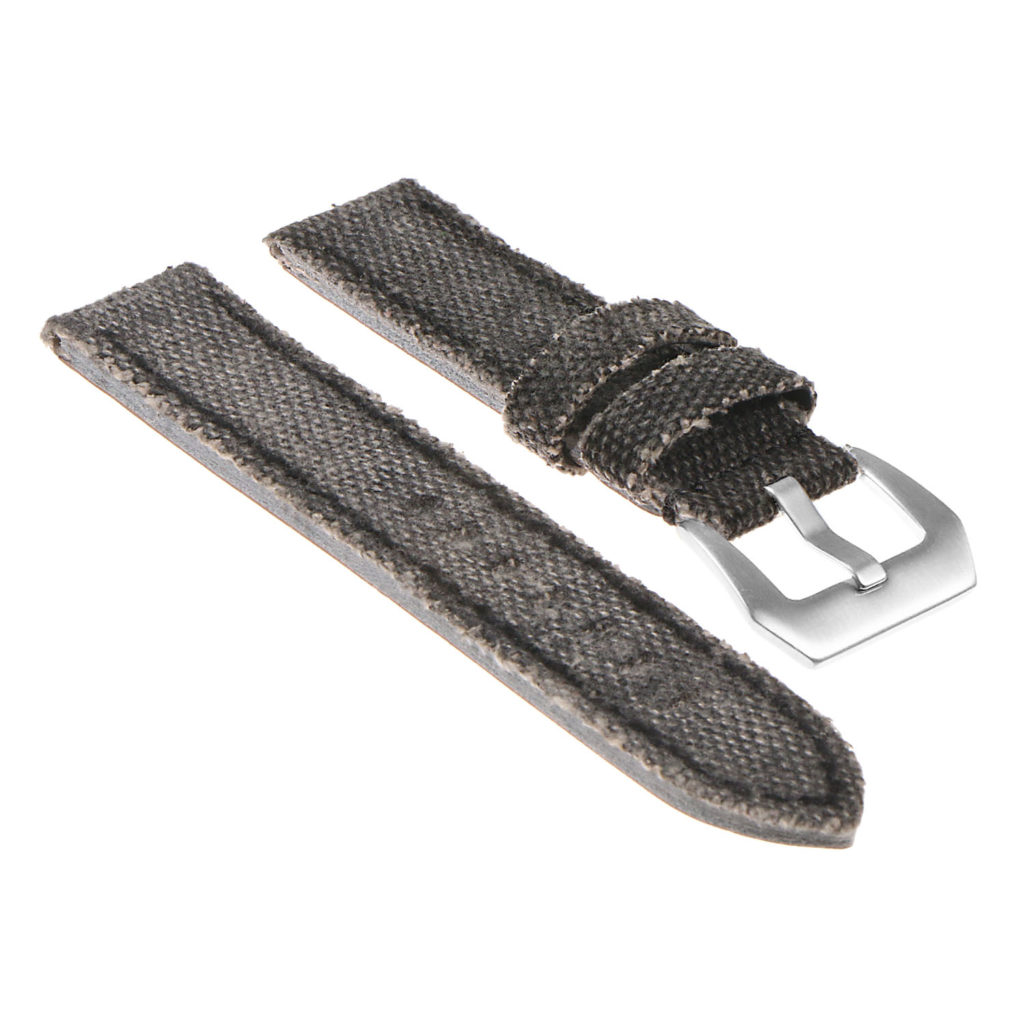 DASSARI Frayed Edge Canvas Strap | StrapsCo