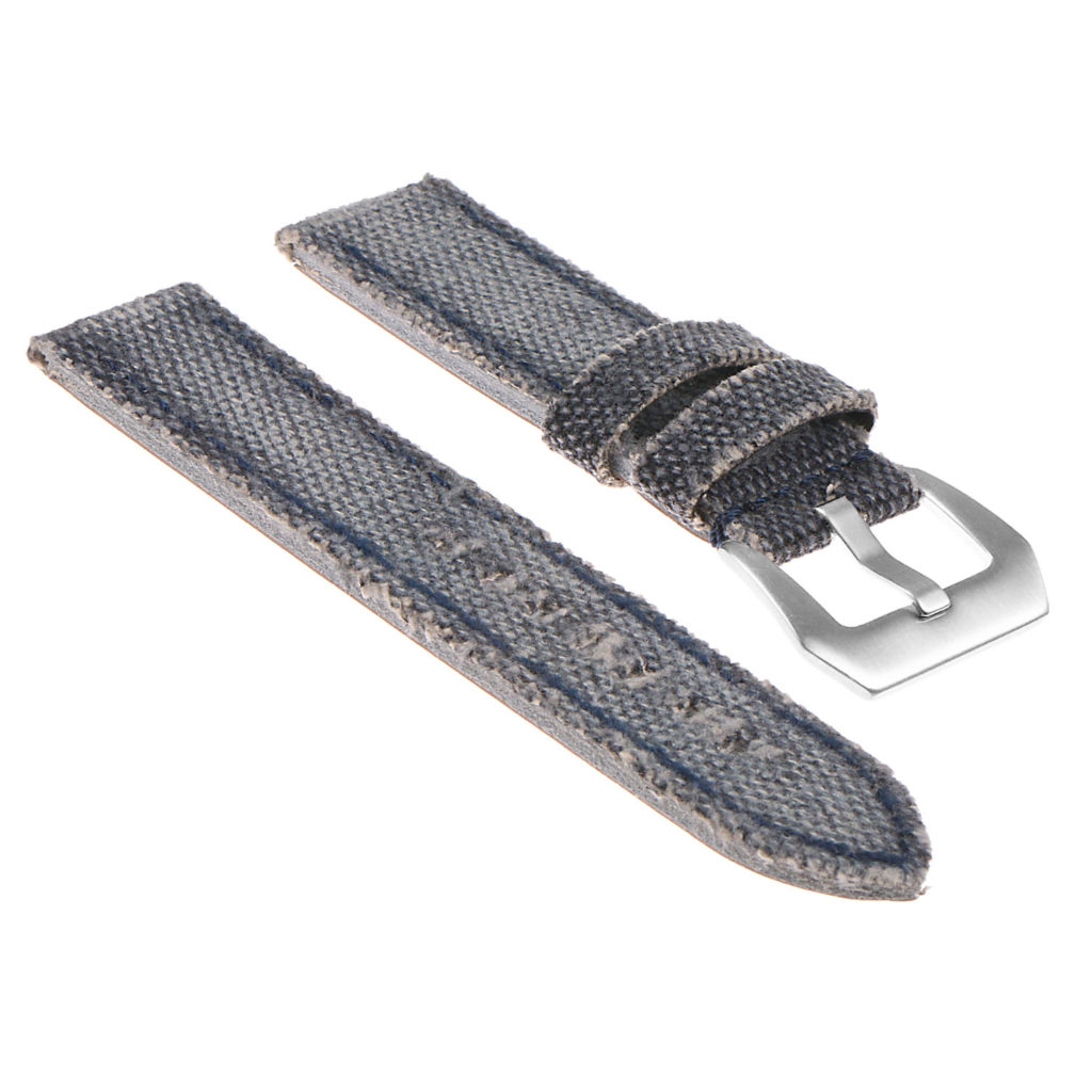 DASSARI Frayed Edge Canvas Strap | StrapsCo