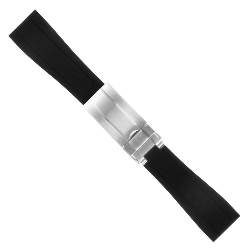 Rubber Replacement Strap with Straight Ends | StrapsCo