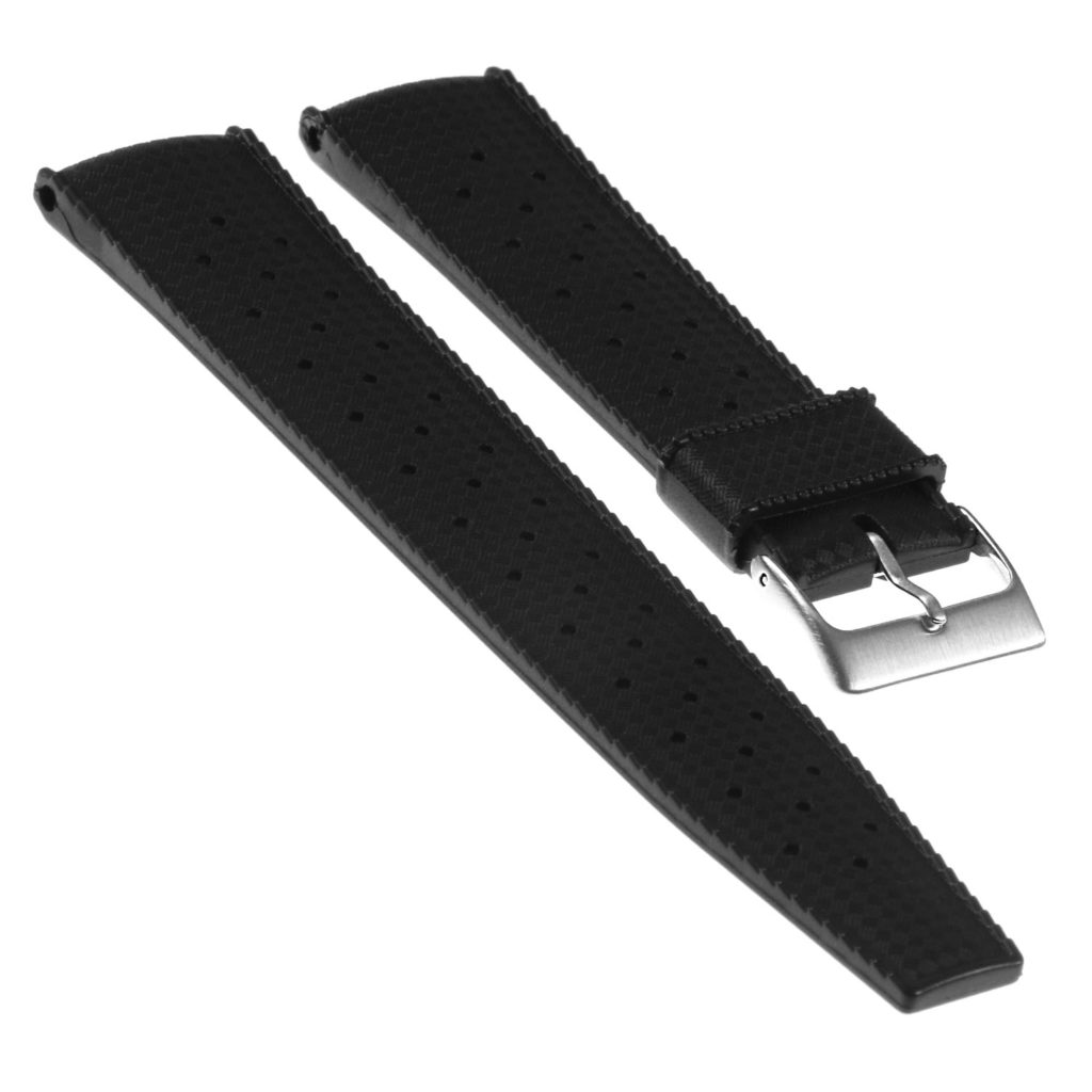 Vintage Style Perforated Rubber Rally Strap | StrapsCo