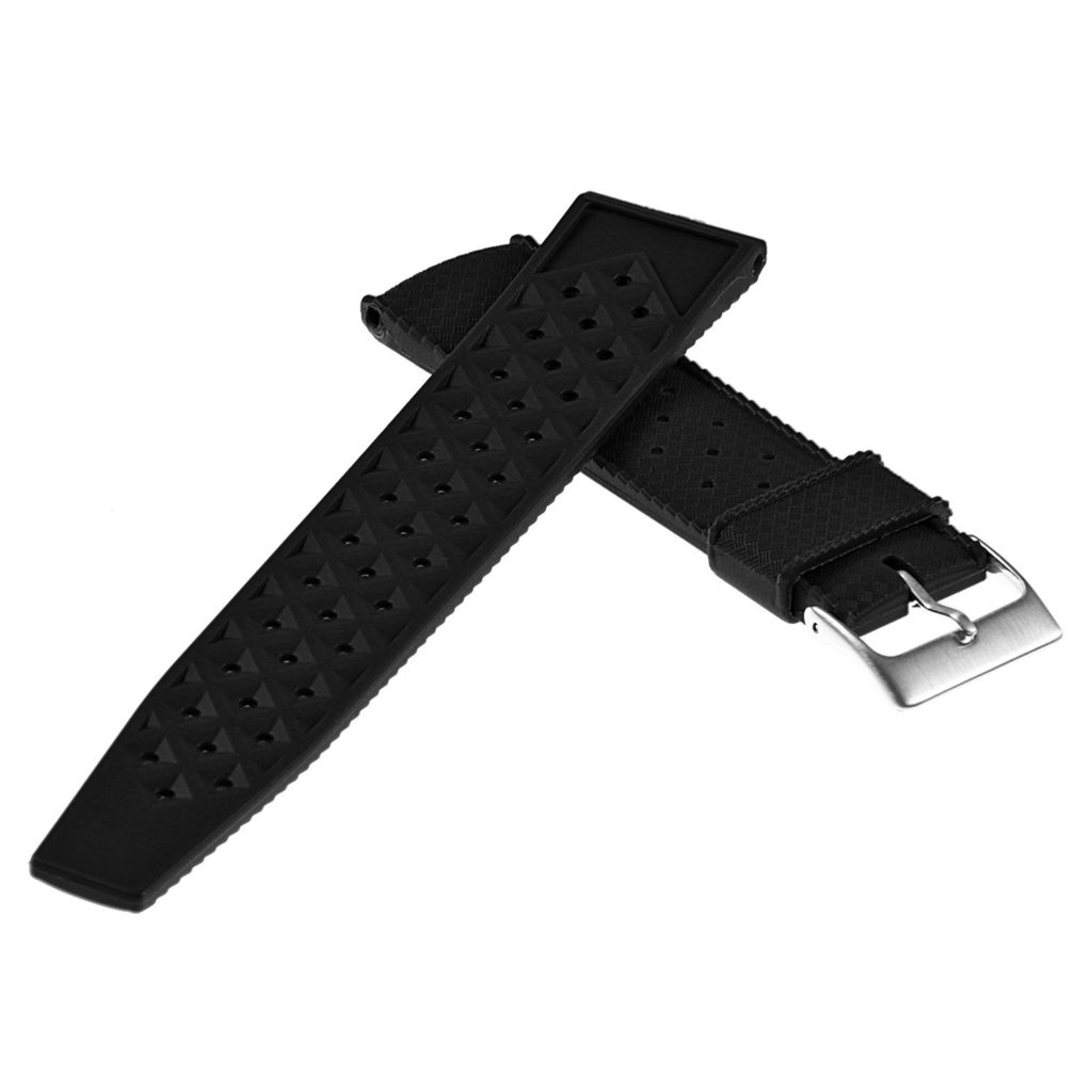 Vintage Style Perforated Rubber Rally Strap | StrapsCo