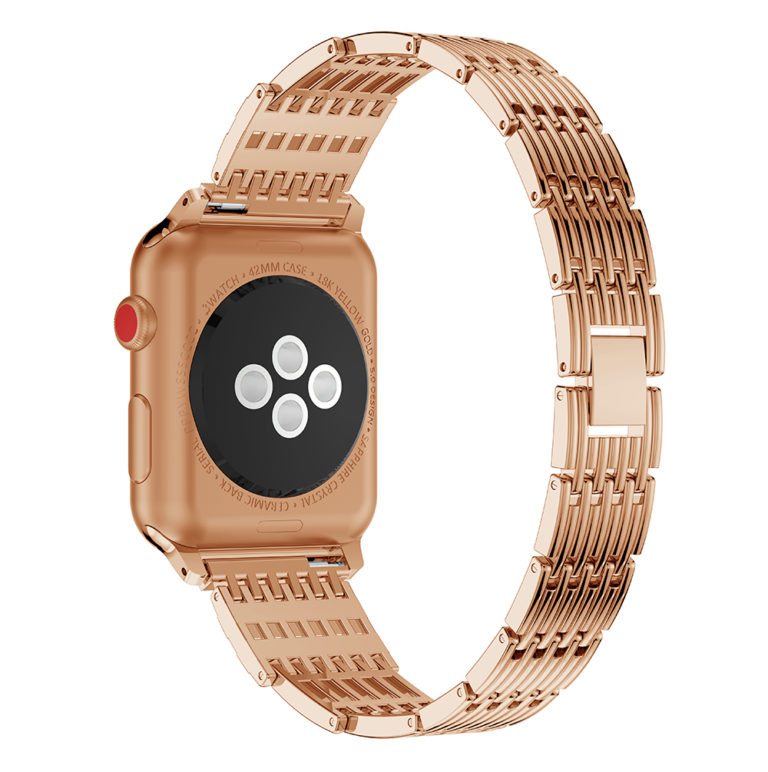 Alloy Link Strap with Rhinestones for Apple Watch | StrapsCo