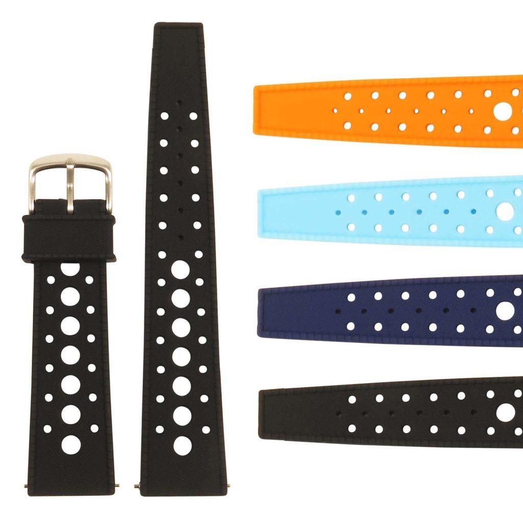 Retro Rubber Rally Strap With Quick Release | StrapsCo