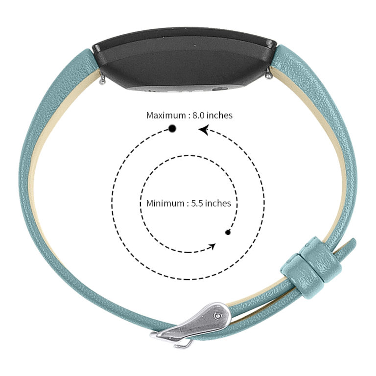 Smooth Leather Band For Fitbit Inspire & Inspire HR | StrapsCo