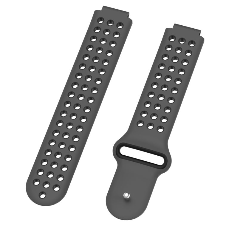 Perforated Rubber Strap for Garmin Forerunner 220 / 230 / 235 / 260 ...