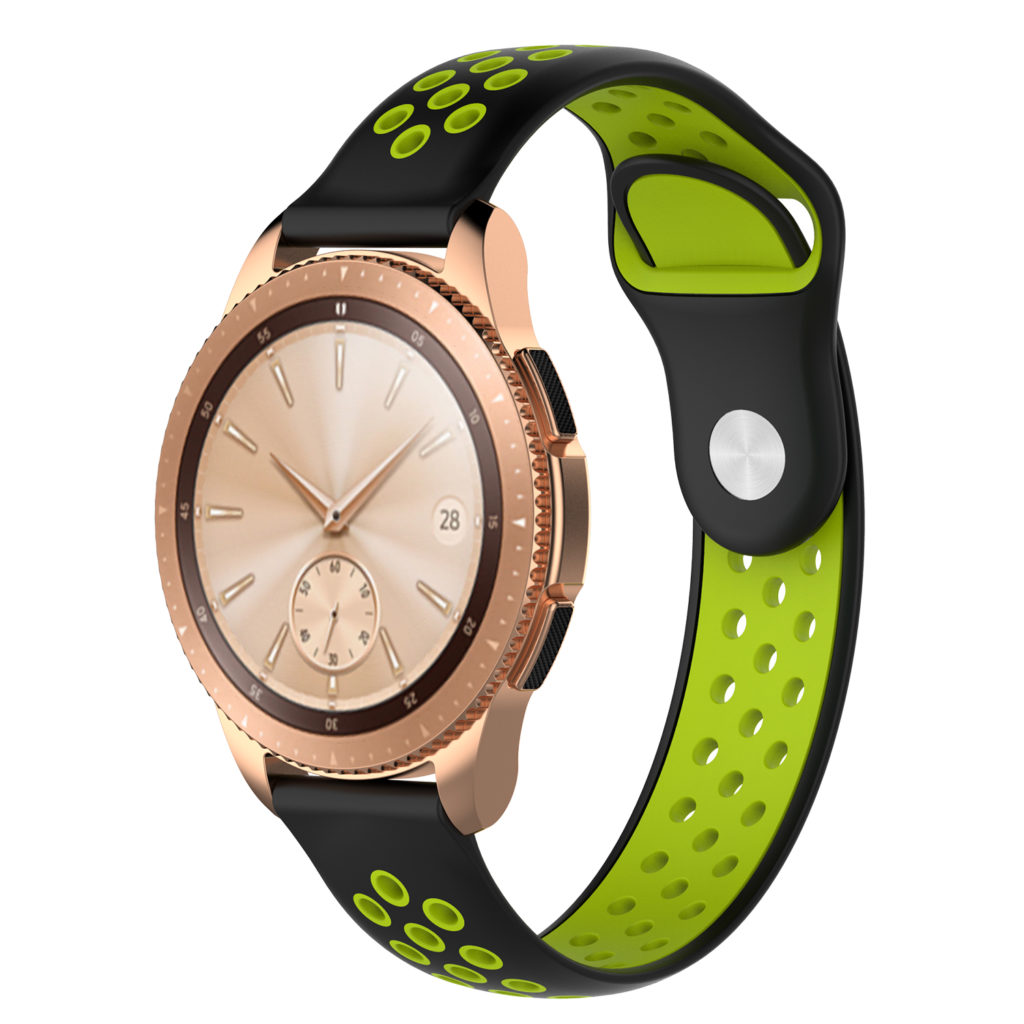 ColorBlock Athletic Strap For Samsung Galaxy Watch, Gear S3 & Others ...