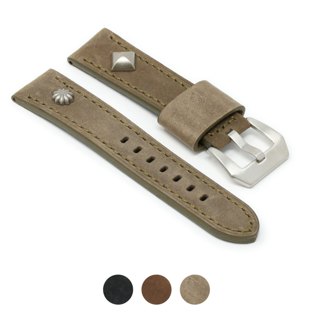 Vintage Military Rivet Strap | StrapsCo