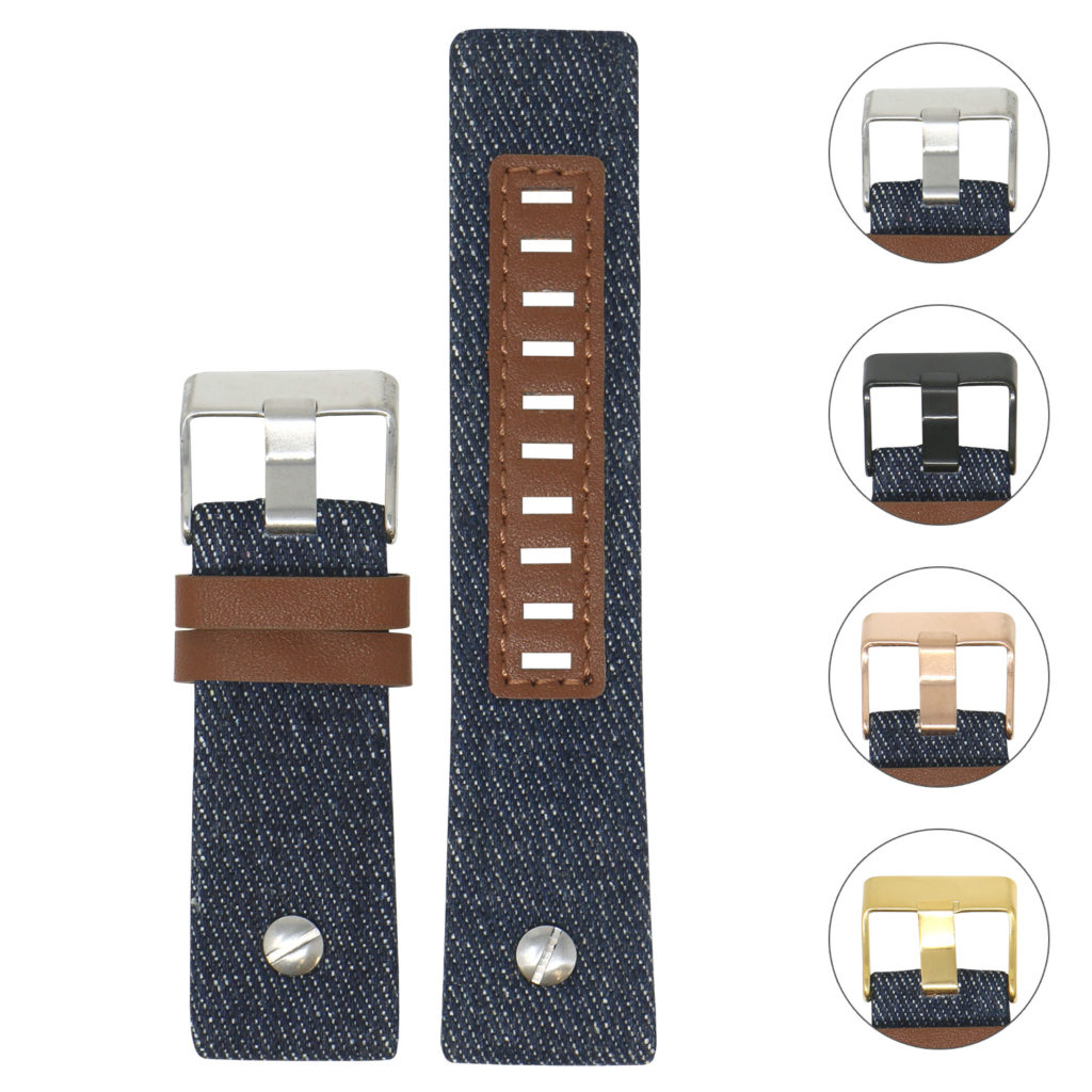 Textured Leather Strap for Diesel | StrapsCo