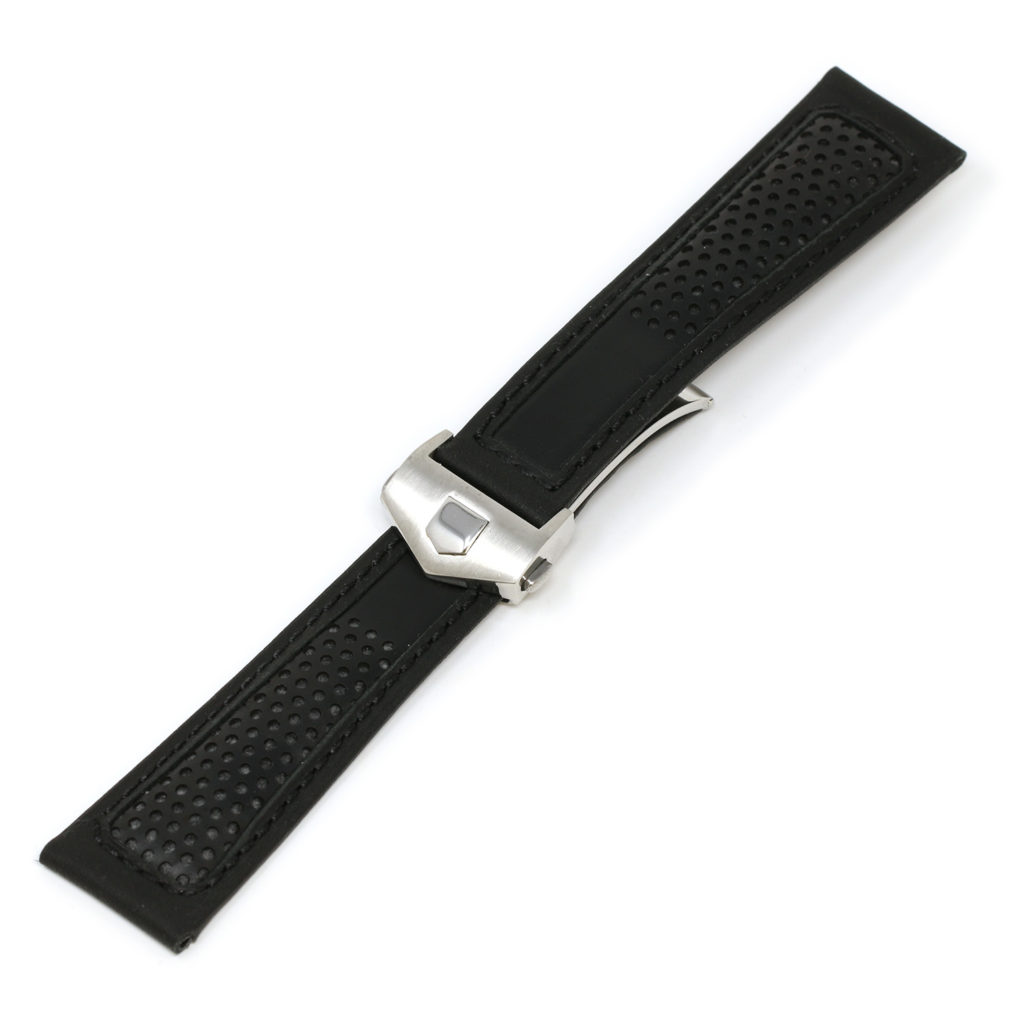Perforated Leather Strap for Tag Heuer Monaco | StrapsCo