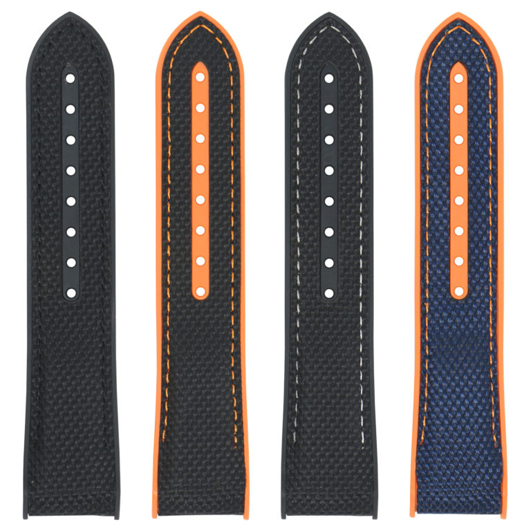 Nylon & Rubber Strap for Omega Seamaster Planet Ocean | StrapsCo