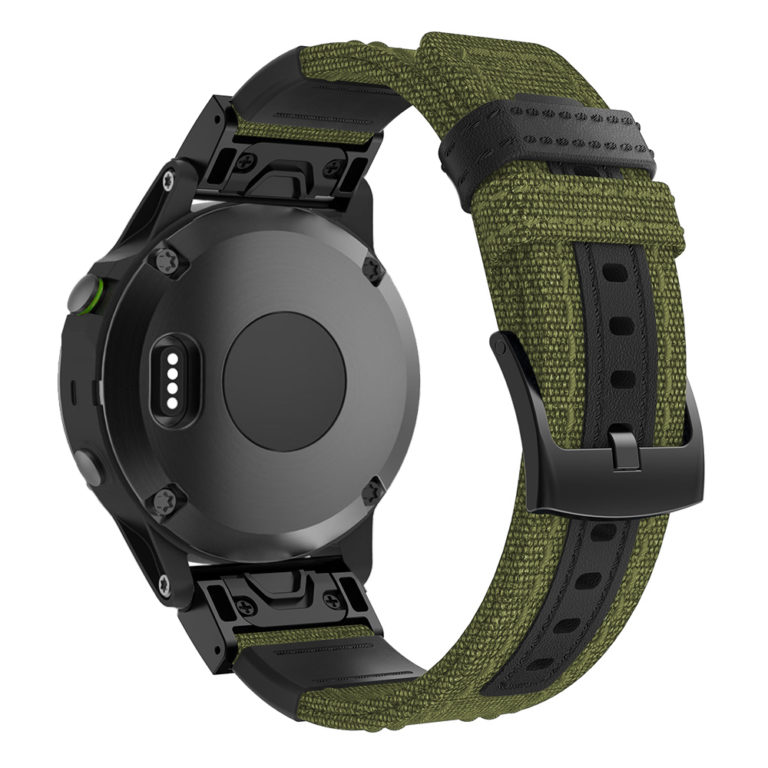 Rugged Canvas Band For Garmin Instinct Crossover | StrapsCo