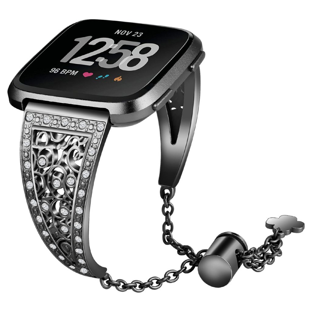 Cuff & Chain Bracelet For Fitbit Versa & Versa 2 | StrapsCo