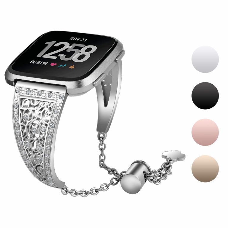 Cuff & Chain Bracelet For Fitbit Versa & Versa 2 | StrapsCo