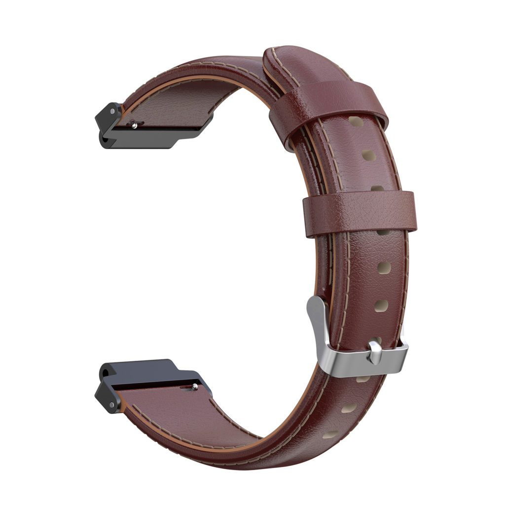 Classic Leather Strap For Garmin Forerunner 220 / 230 / 235 / 260 / 620 ...