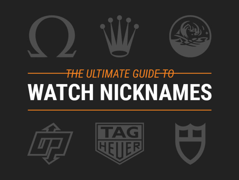 The Ultimate Guide To Watch Nicknames | StrapsCo
