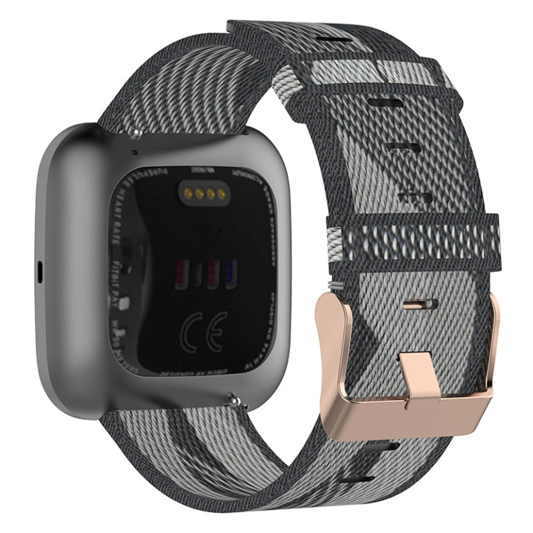 Woven Nylon Band For Fitbit Versa & Versa 2 | StrapsCo