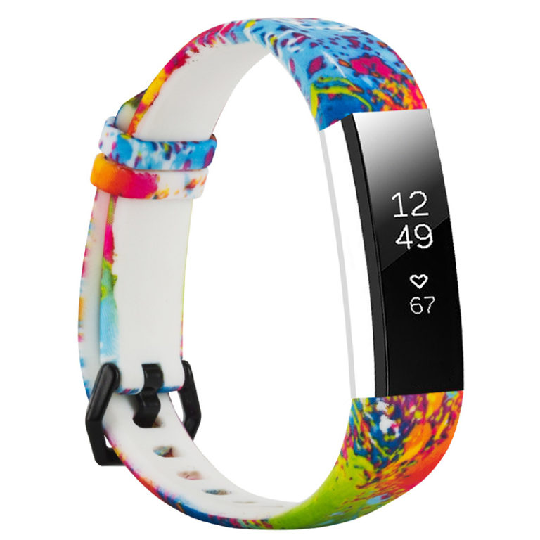 Print Silicone Strap for Fitbit Alta & Alta HR | StrapsCo