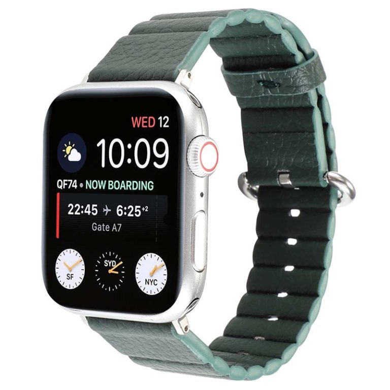 Modern Leather Strap For Apple Watch | StrapsCo