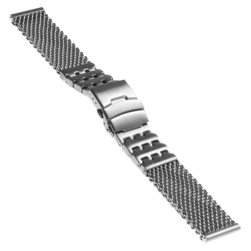 Heavy Duty Shark Mesh Strap with Block Links | StrapsCo