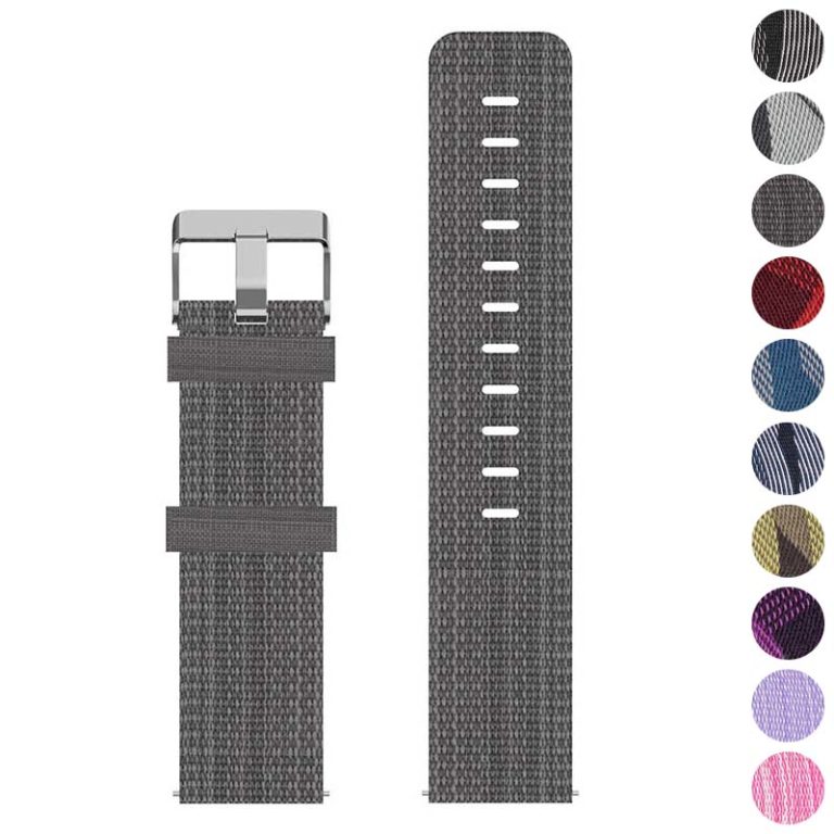Canvas Watch Strap With Quick Release | StrapsCo