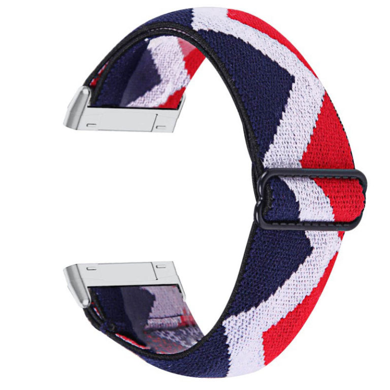 Funky Pattern Elastic Band for Fitbit Sense | StrapsCo