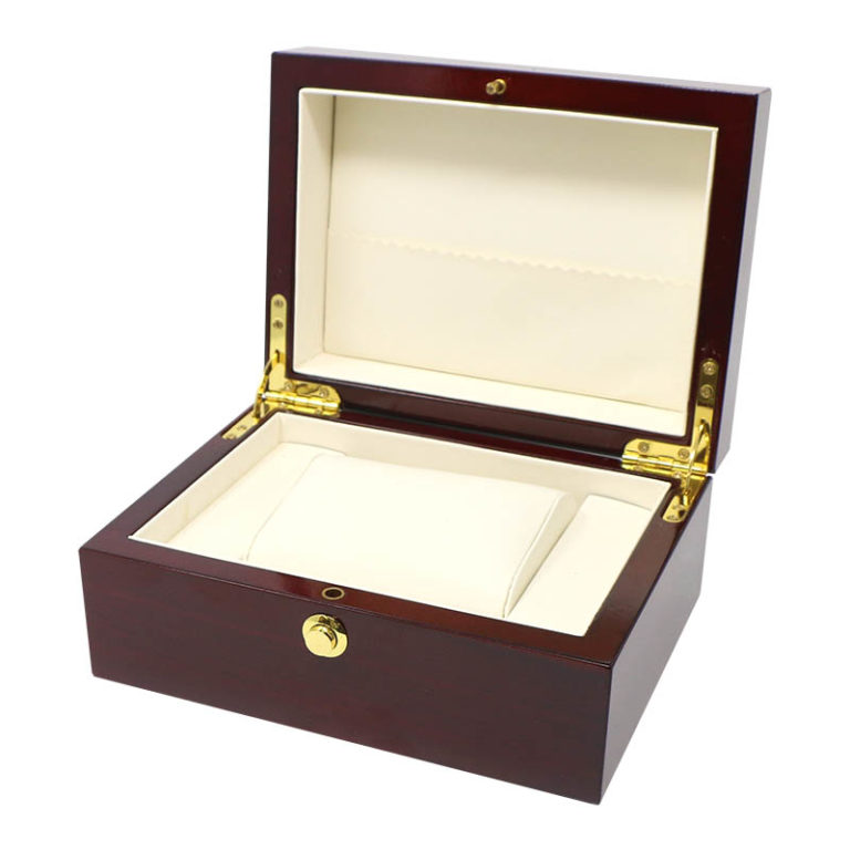 Windowed Wood Watch Box for 2 Watches | StrapsCo