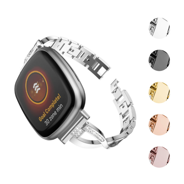 Glam Bracelet For Fitbit Sense | StrapsCo