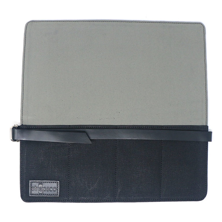 Waxed Canvas Watch Roll For 4 Watches | StrapsCo