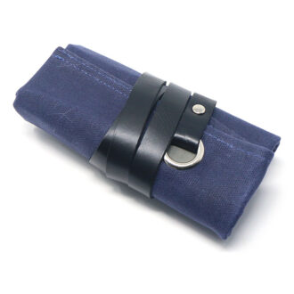 Waxed Canvas Watch Roll for 5 Watches | StrapsCo