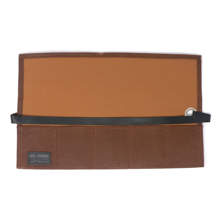 Waxed Canvas Watch Roll for 5 Watches | StrapsCo