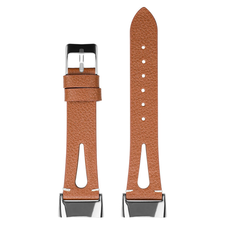 Vented Leather Strap For Fitbit Charge 5 | StrapsCo