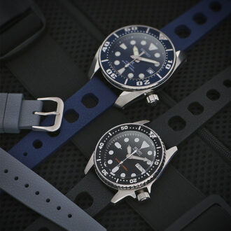 Vintage FKM Rubber Rally Strap By DASSARI | StrapsCo